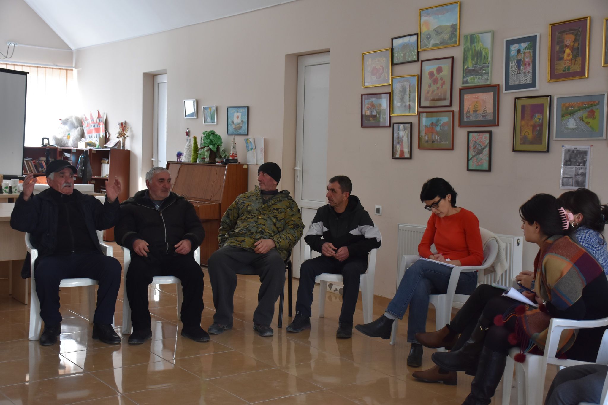 Focus Group meeting in Tserovani | Blueshield